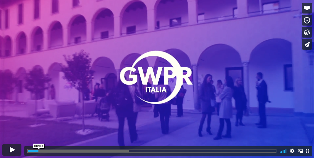 Experience the launch of GWPR Italia - GWPR